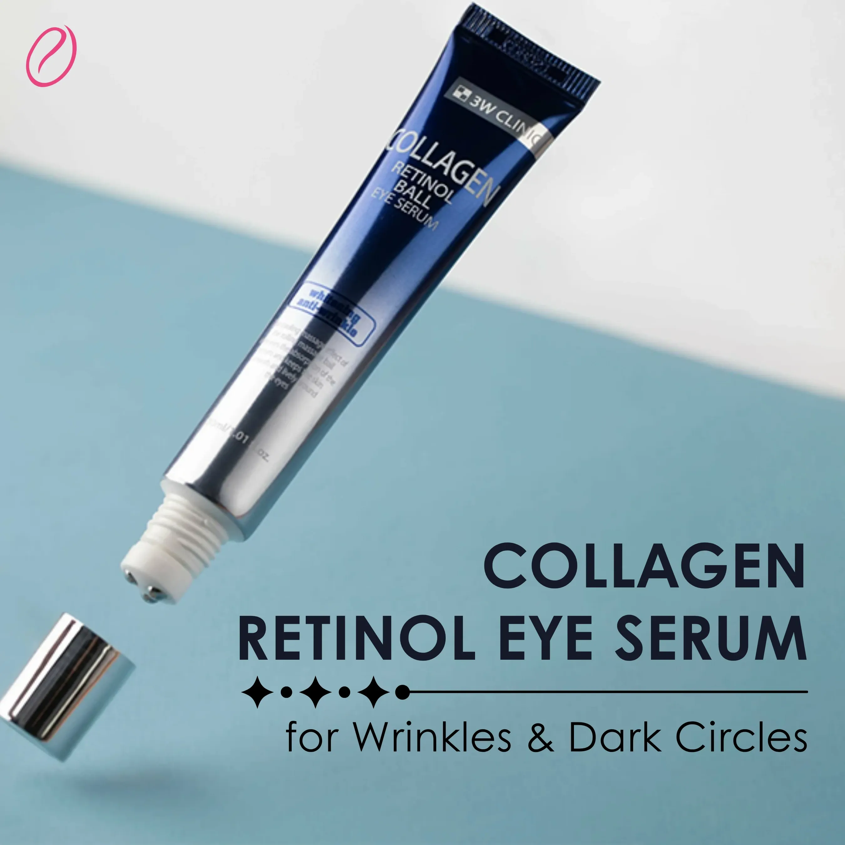 Collagen Retinol Eye Serum for Wrinkles & Dark Circles
