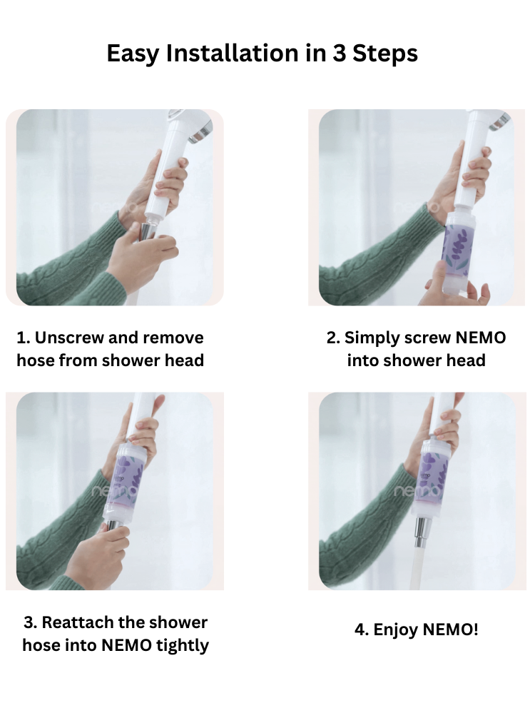 The Secret Therapy in Your Shower: How Nemo Vitamin Shower Filter ...